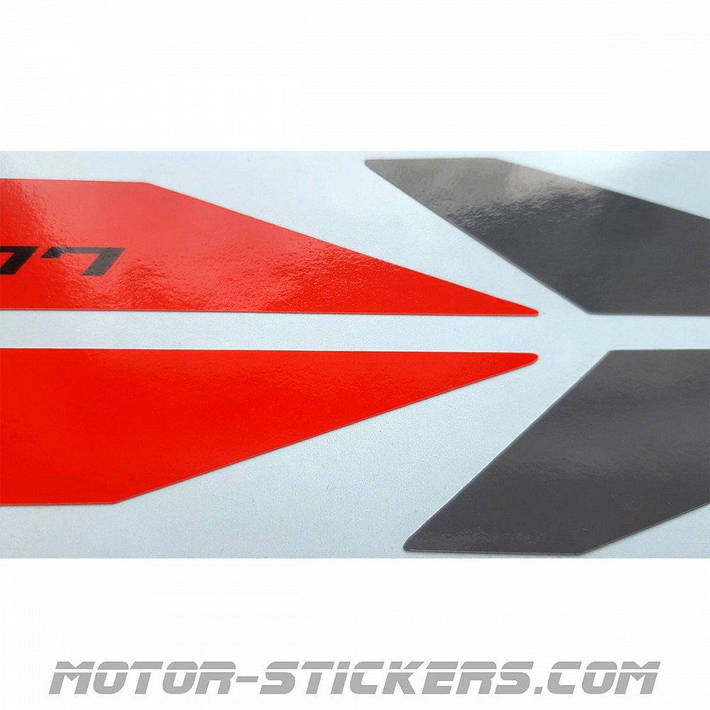 Yamaha MT-07 2018 autocollants