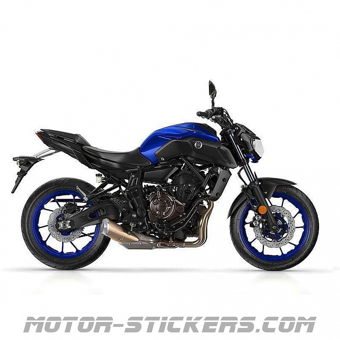 Yamaha MT-07 2020 decals