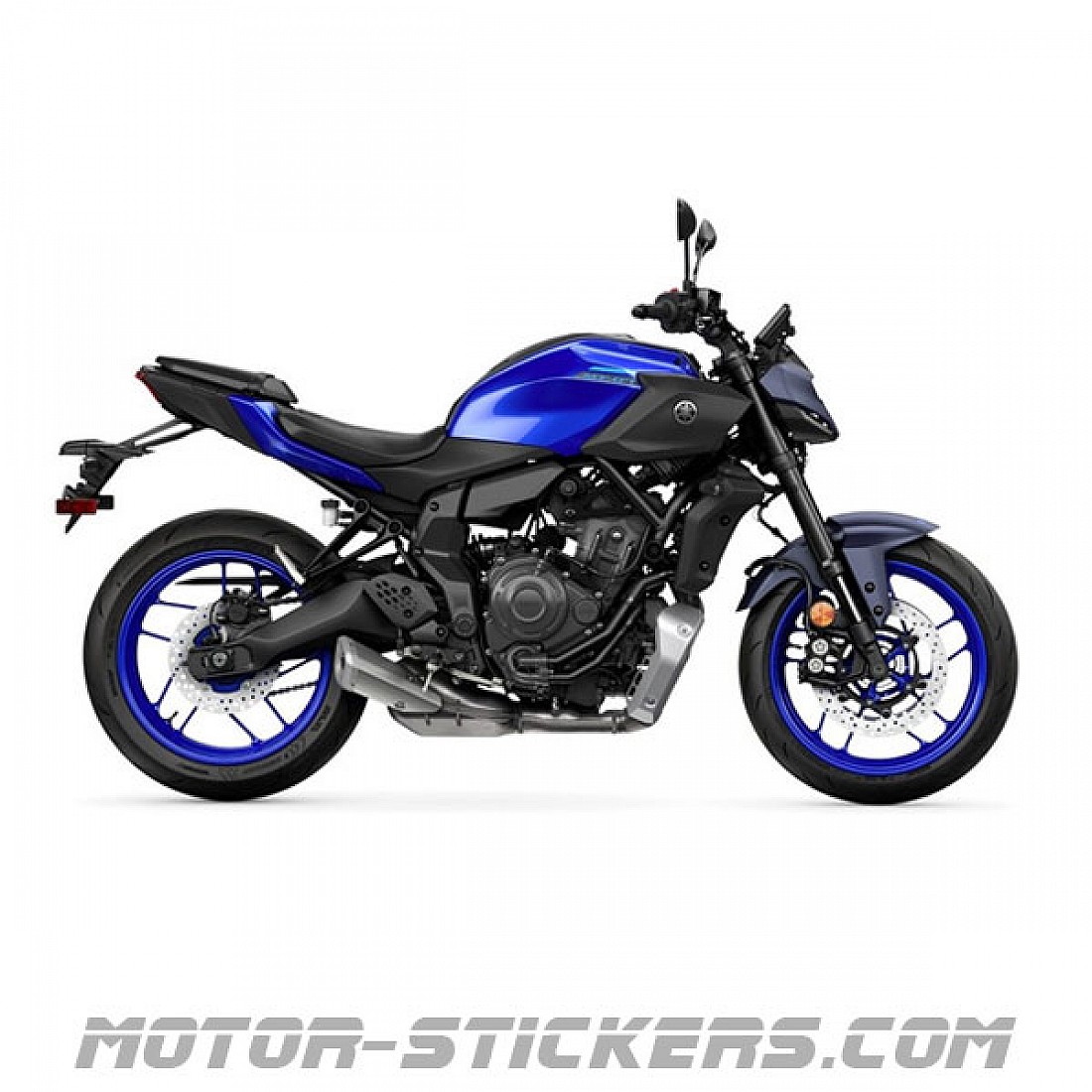 Yamaha MT-07 2025 decals