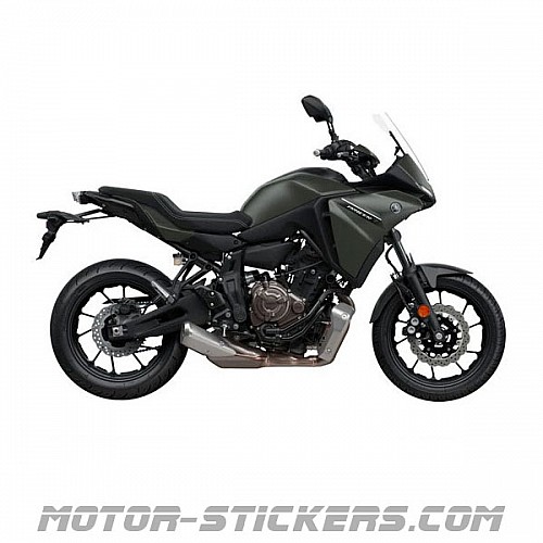 Yamaha MT-07 Tracer 2022 decals