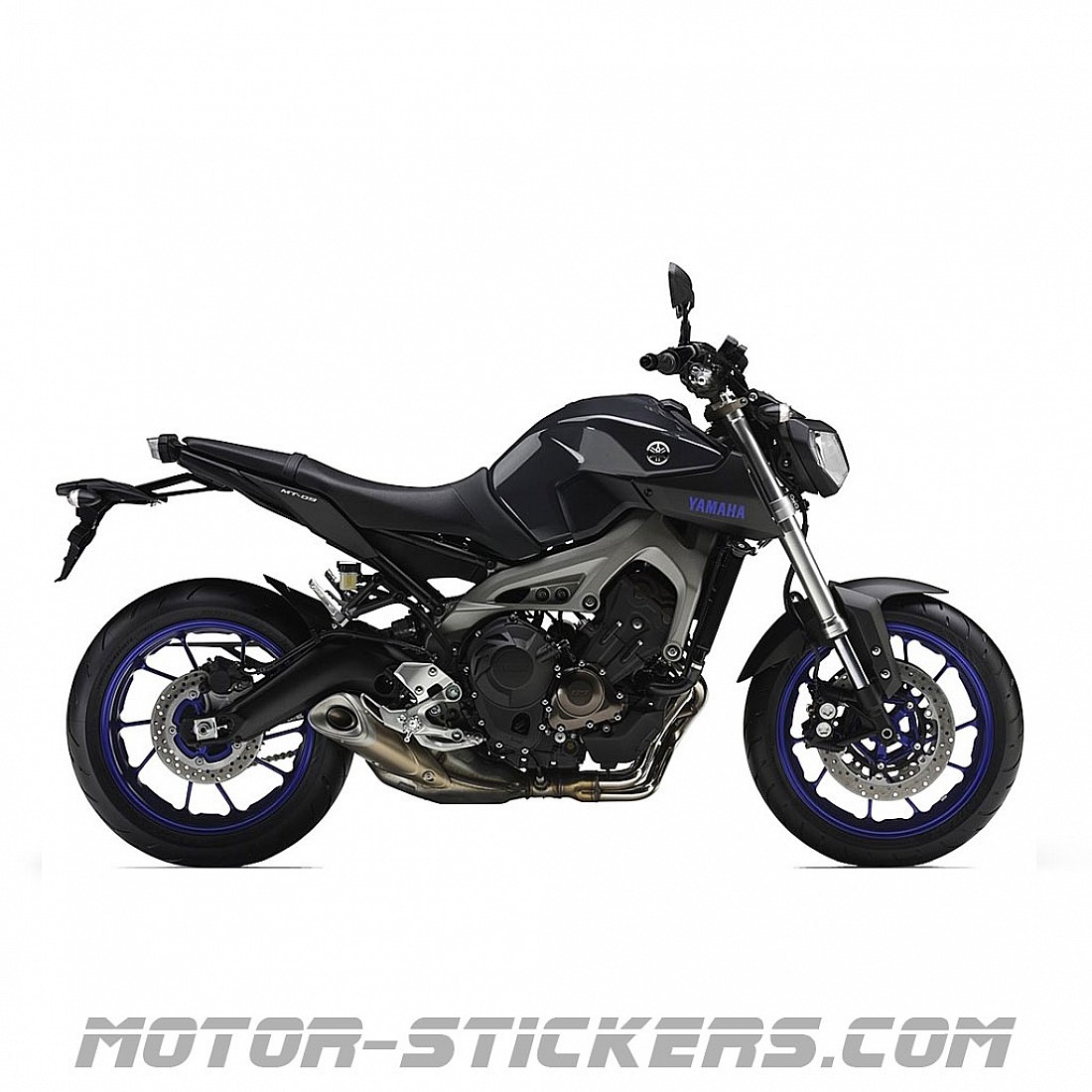 Yamaha MT-09 2014 decals