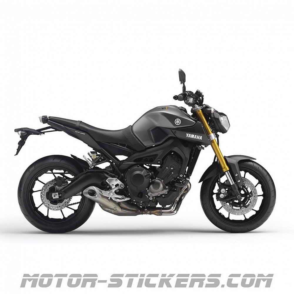 Yamaha MT-09 2014 decals