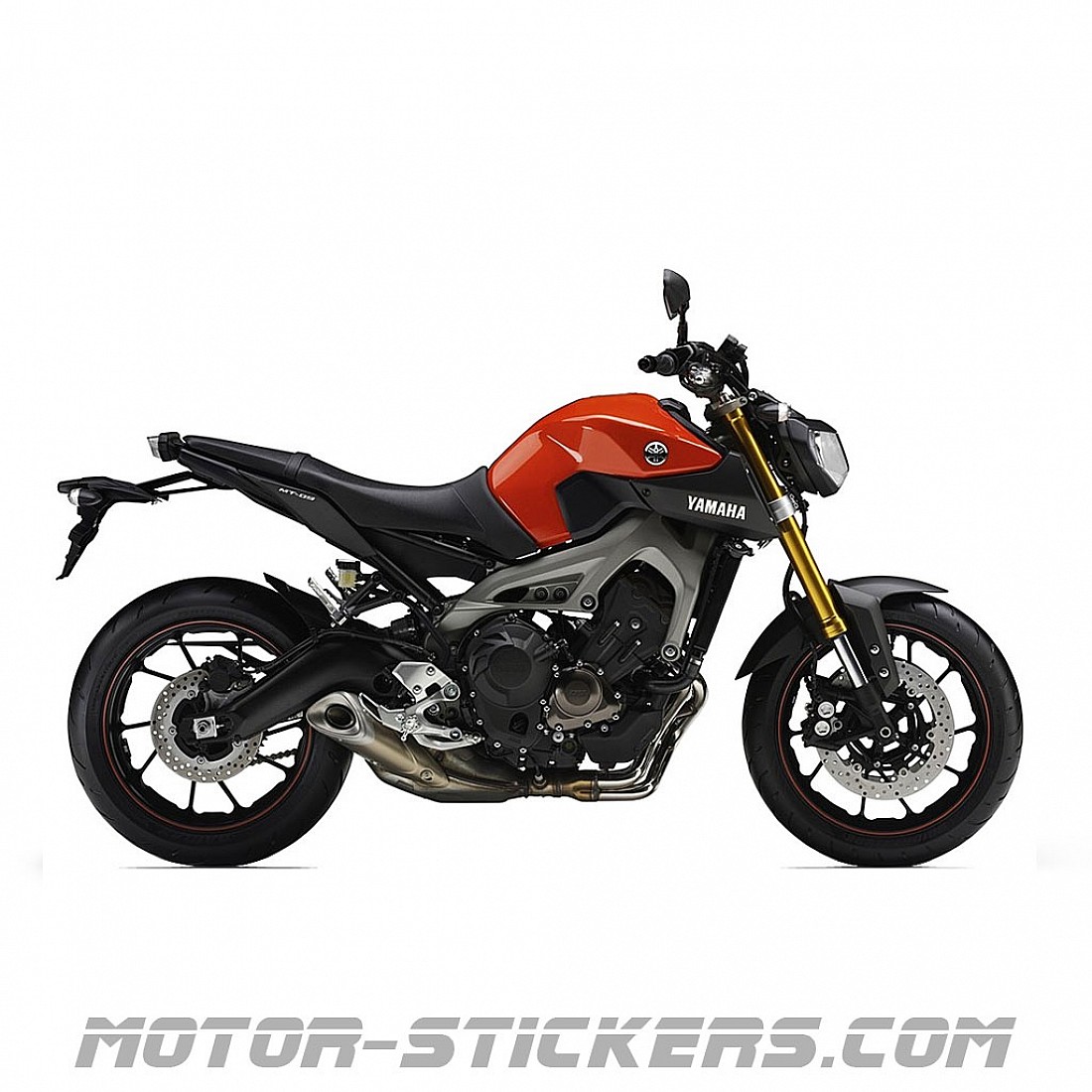 Yamaha MT-09 2014 decals