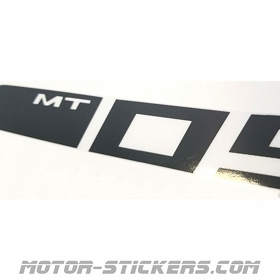 Yamaha MT-09 2019 decals