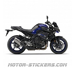 Yamaha MT-10 2018 decals