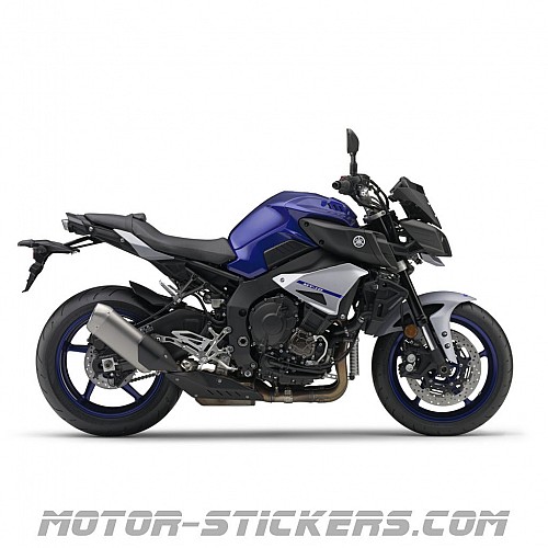 Yamaha MT-10 2020 decals