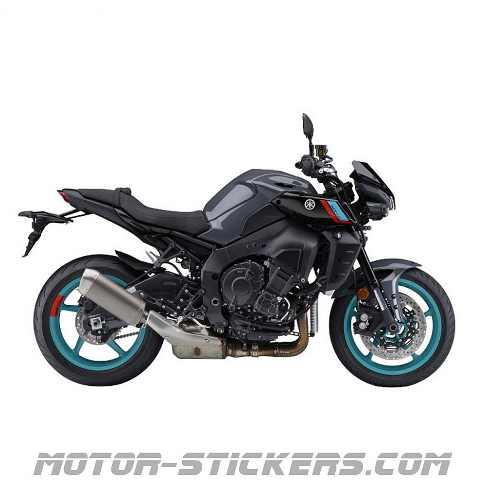 Yamaha MT-10 2022 decals