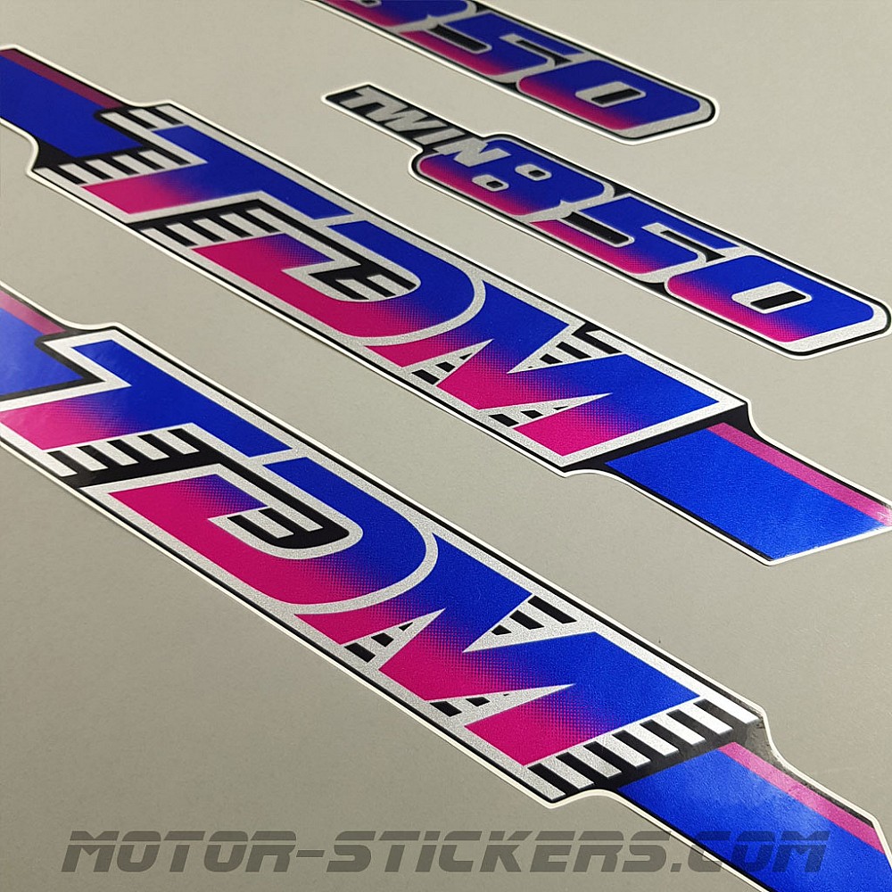 Yamaha TDM 850 1991 decals