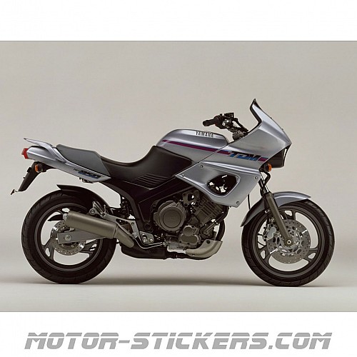 Yamaha TDM 850 decals