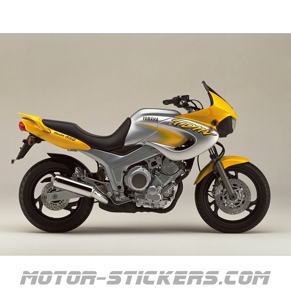 Yamaha TDM 850 1997 decals