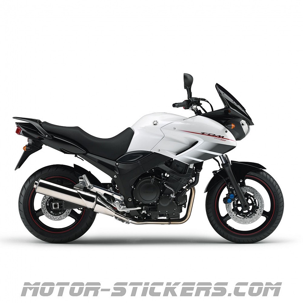 Yamaha TDM 900 2007 decals