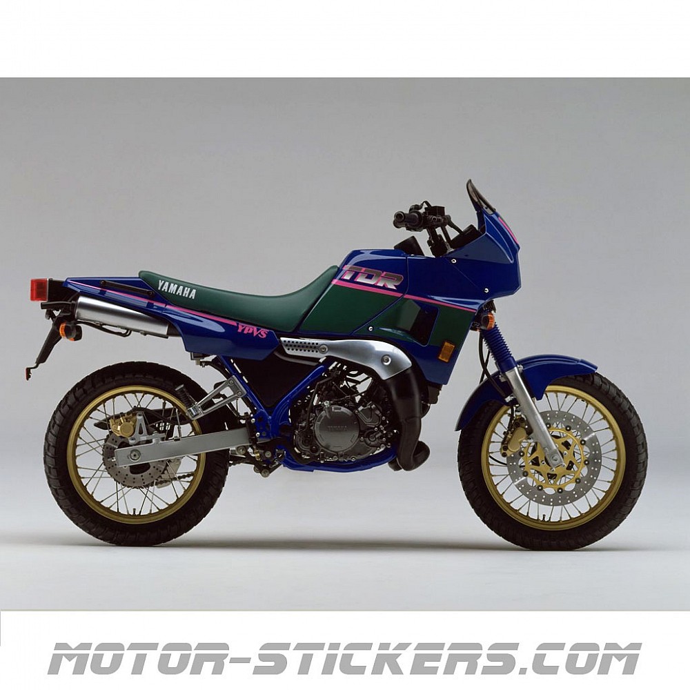 Yamaha TDR 250 1990 autocollants