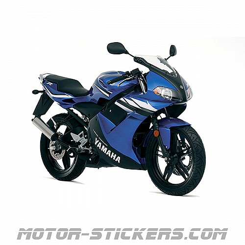 Yamaha TZR 50 2006 decals