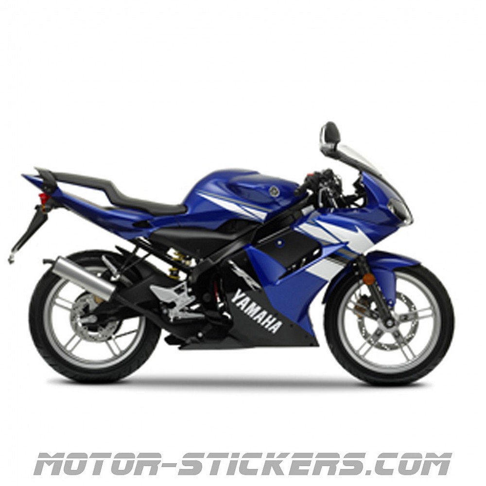 Yamaha TZR 50 2009 decals