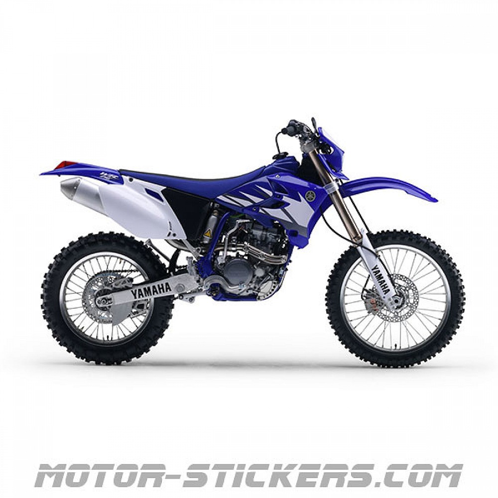 Yamaha WR 250F 2005 decals