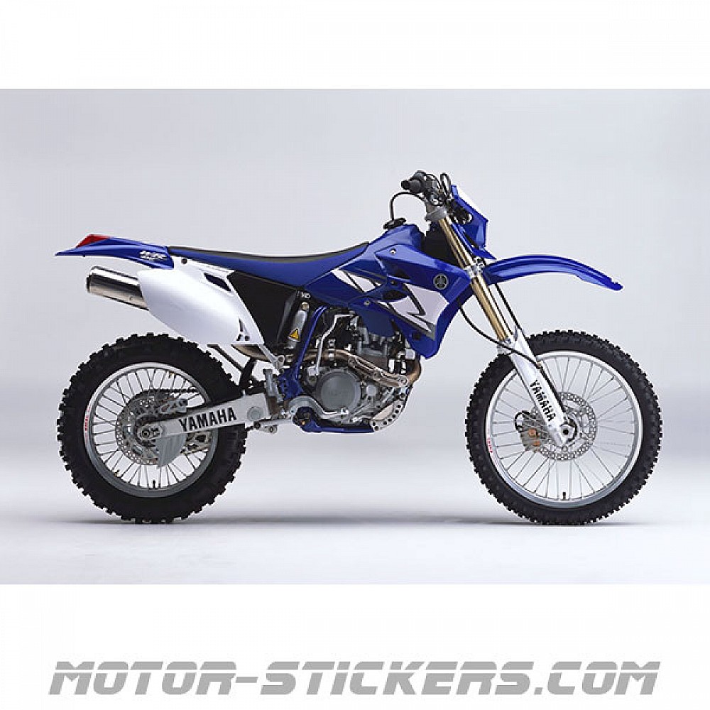 Yamaha WR 450F 2004 decals