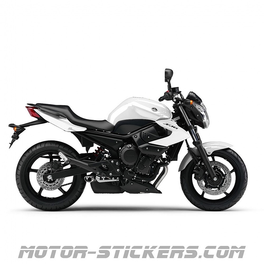 Yamaha XJ6 Diversion 2011 decals
