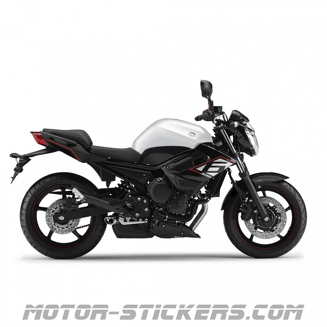 Yamaha XJ6 Diversion 2014 decals