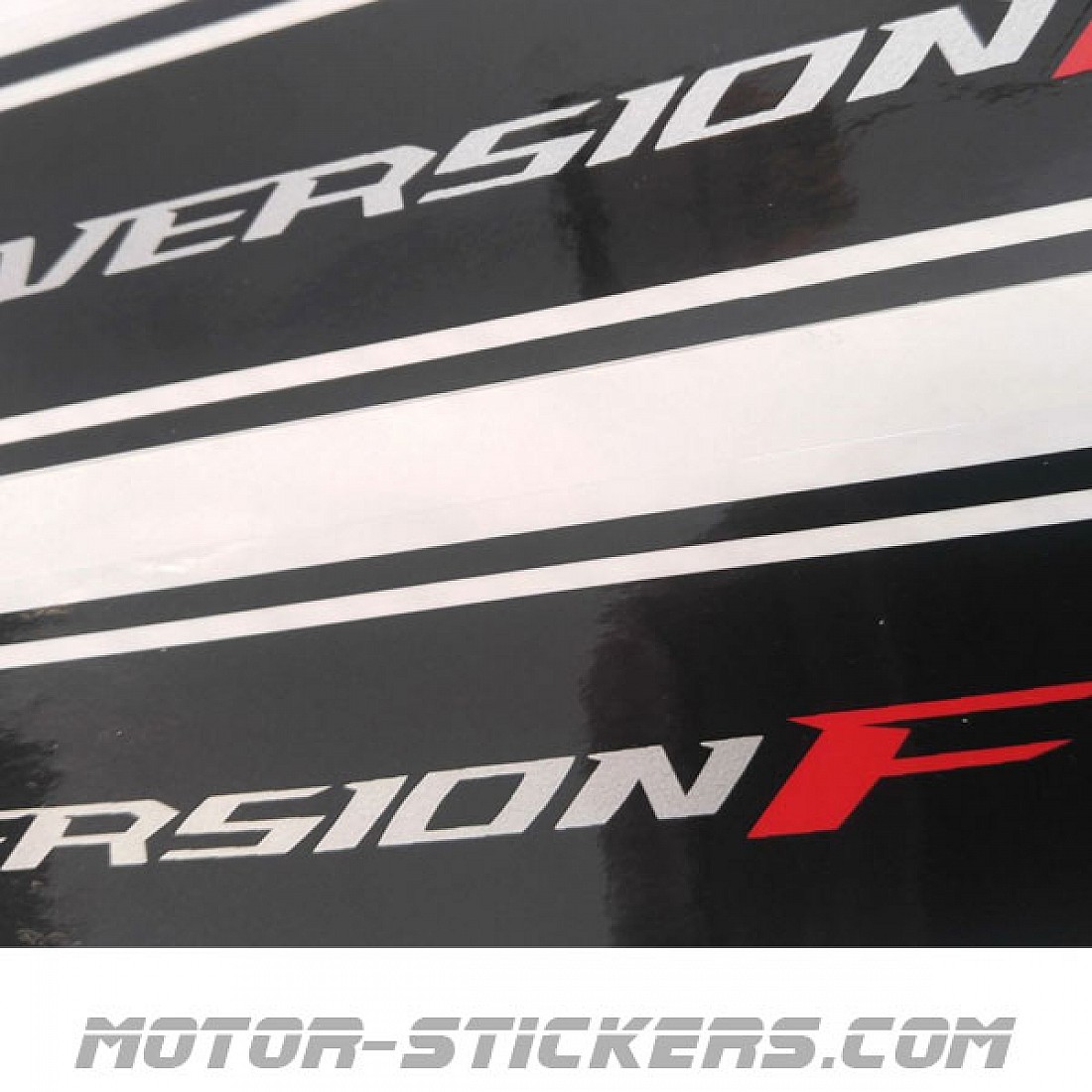 Yamaha XJ6 Diversion F 2010 decals