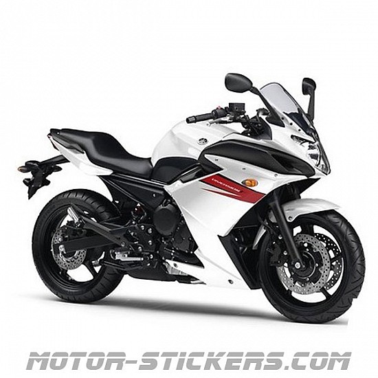 Yamaha XJ6 Diversion F 2012 decals