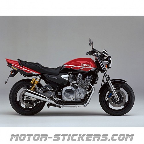 Yamaha XJR 1300 decals