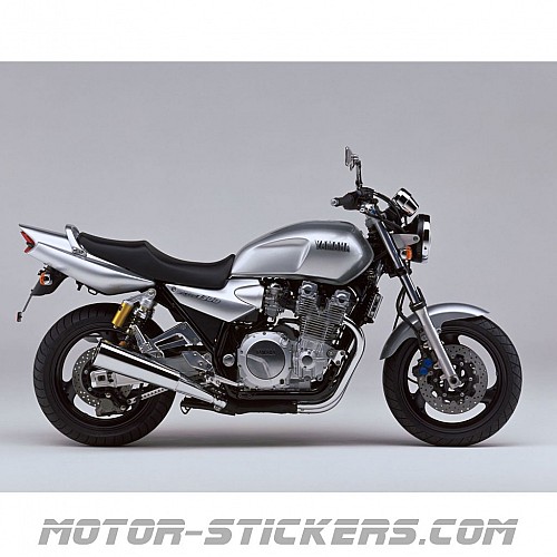 Yamaha XJR 1300 2000 decals