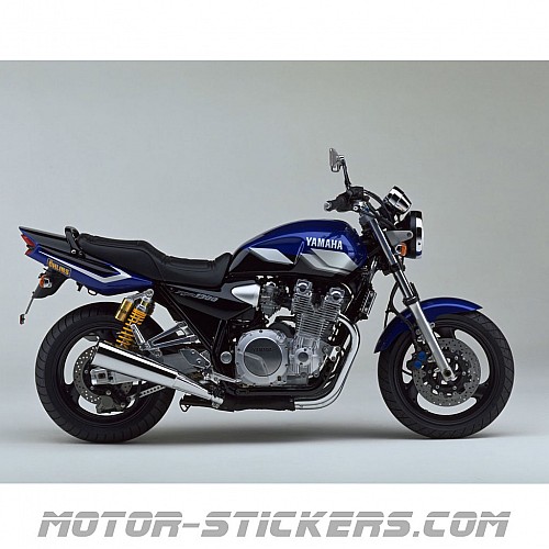 Yamaha XJR 1300 2001 decals