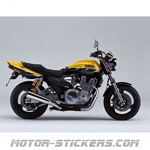 Yamaha XJR 1300 2001 decals
