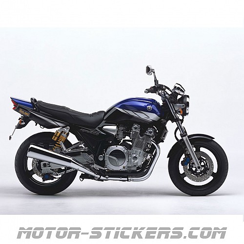 Yamaha XJR 1300 2004 decals