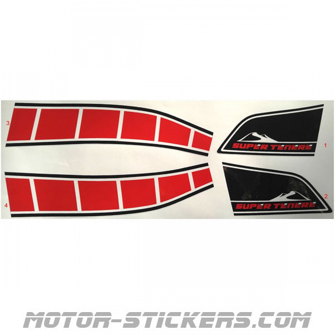 Yamaha XT 1200 Z Super Tenere '10-2011 decals