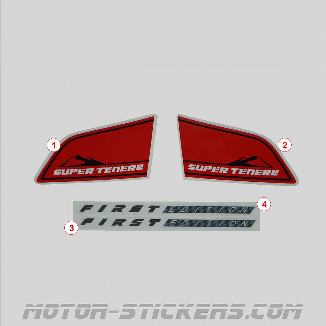 Yamaha XT 1200 Z Super Tenere '10-2011 decals