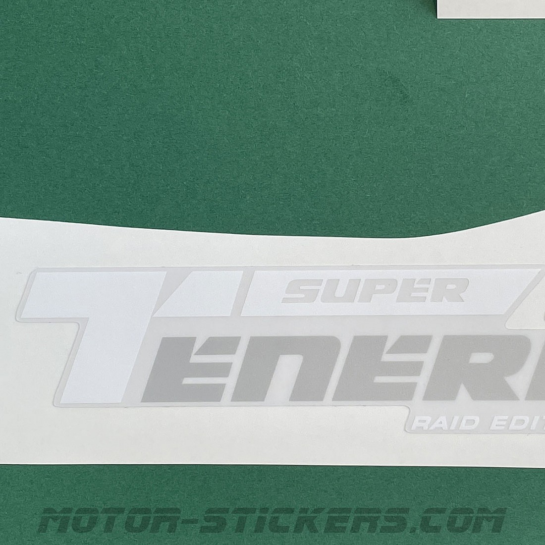 Yamaha XT 1200 Z Super Tenere 2018 Raid Edition decals