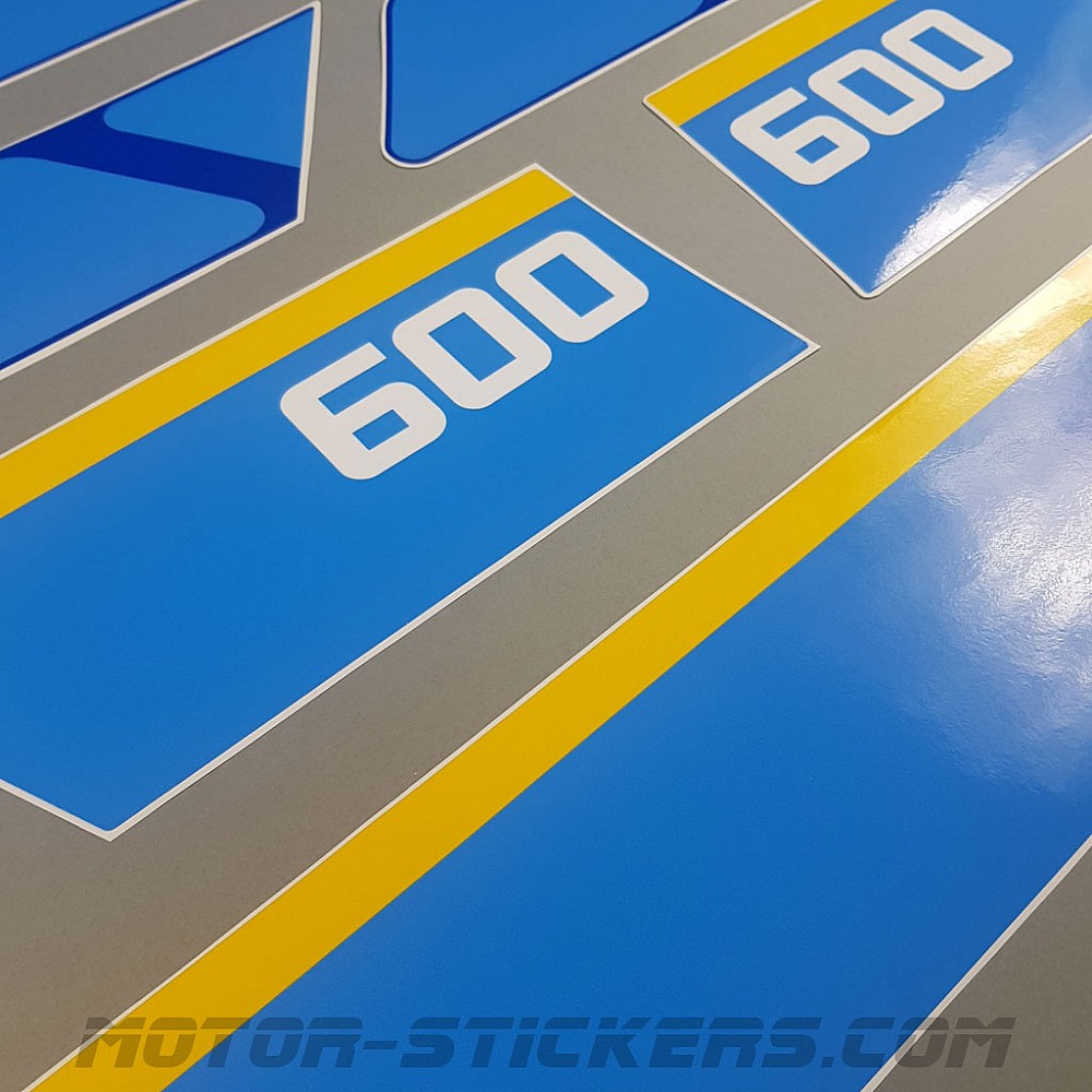 Yamaha XT 600Z Tenere 1988 decals