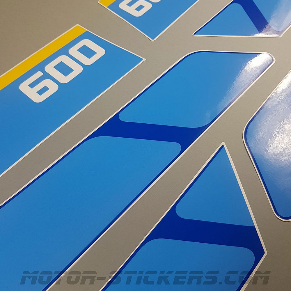 Yamaha XT 600Z Tenere 1988 decals