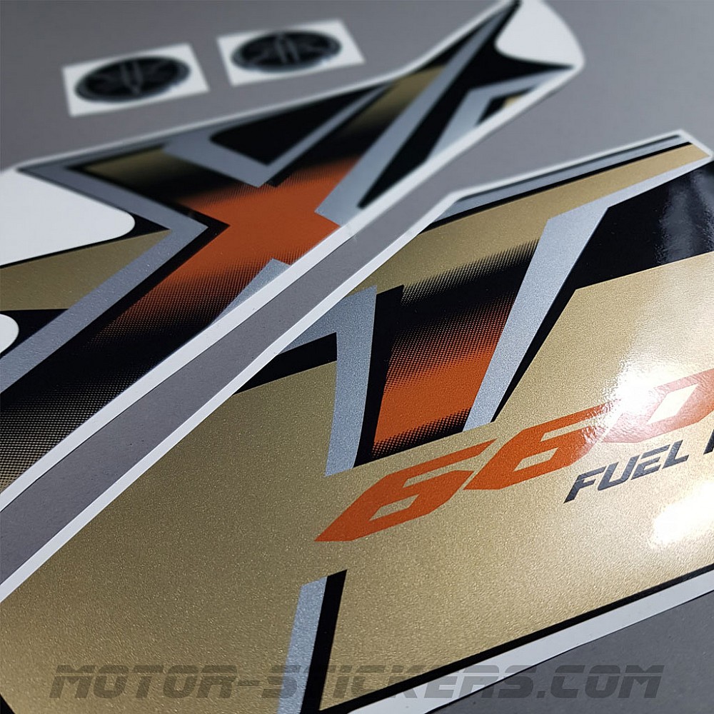 Yamaha XT 660R 2007 pegatinas