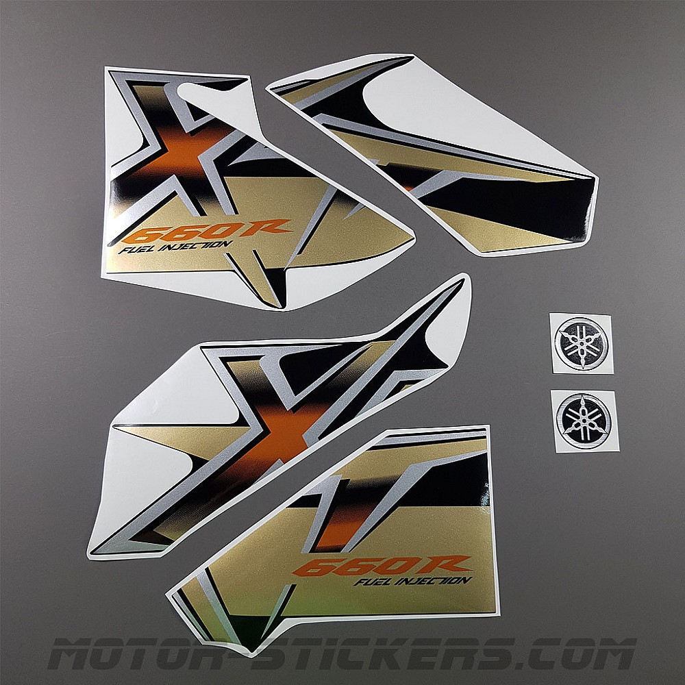 Yamaha XT 660R 2007 decals