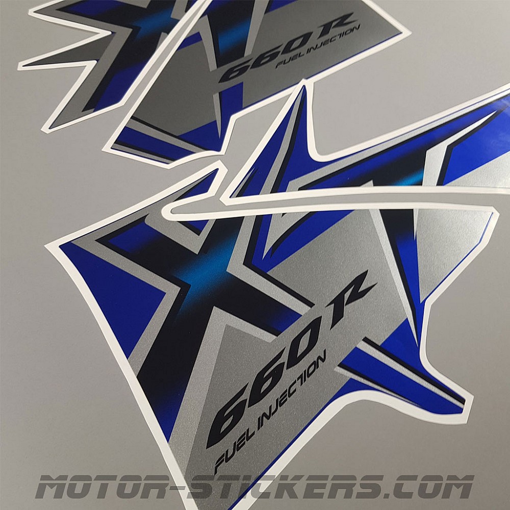 Yamaha XT 660R 2007 decals