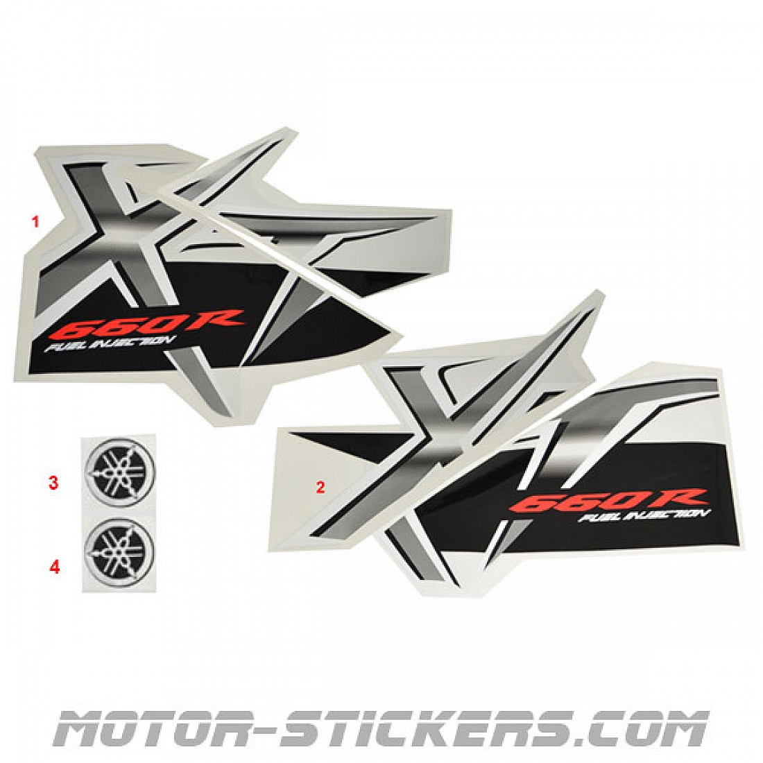 Yamaha XT 660R 2008 stickers