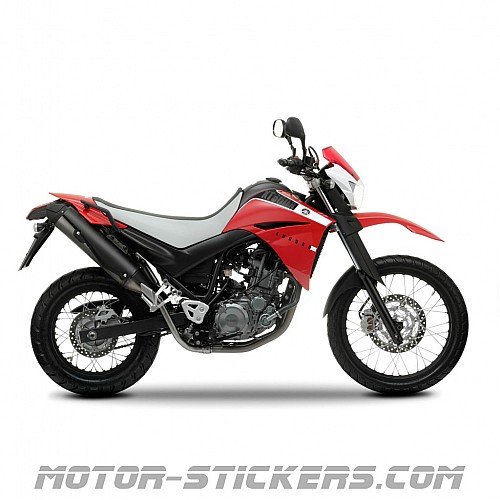 Yamaha XT 660R decals