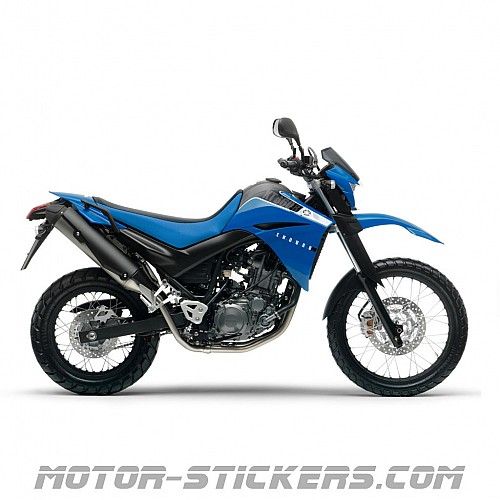 Yamaha XT 660R 2013 decals