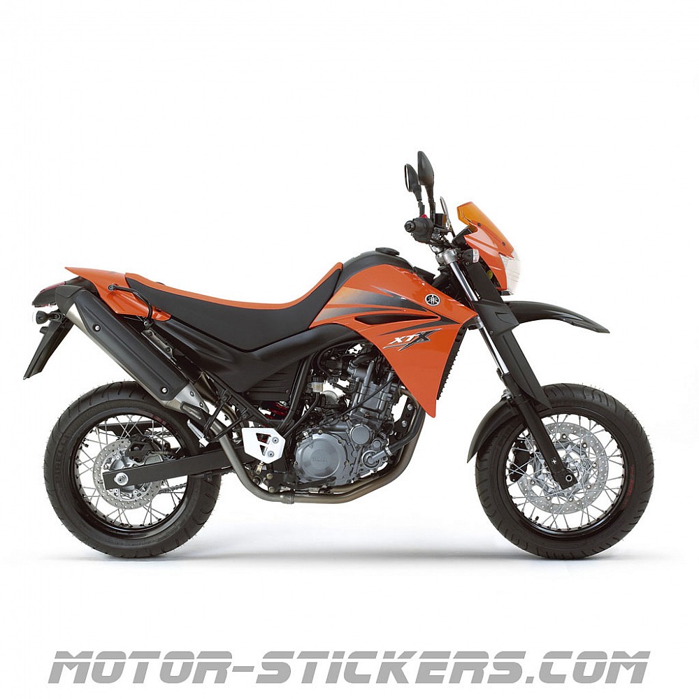 Yamaha XT 660X 2006 decals