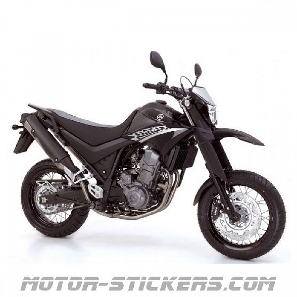 Yamaha XT 660X 2007 decals