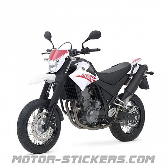 Yamaha XT 660X 2008 decals