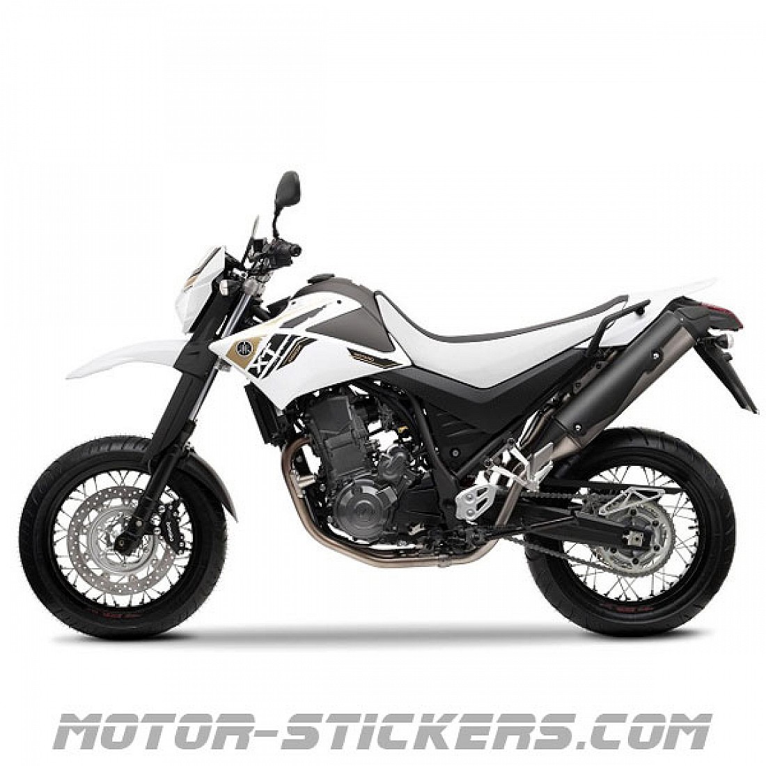 Yamaha XT 660X 2011 decals