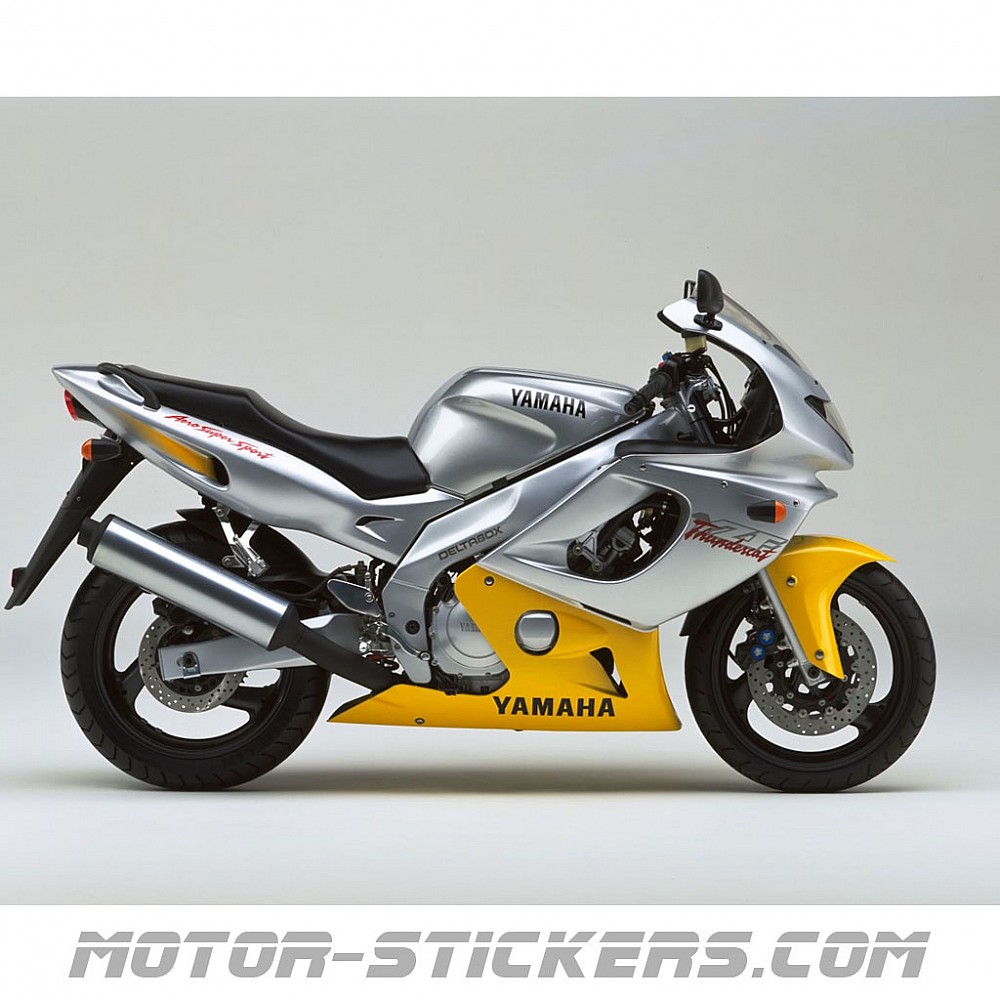 Yamaha YZF 600R Thundercat 1997 decals