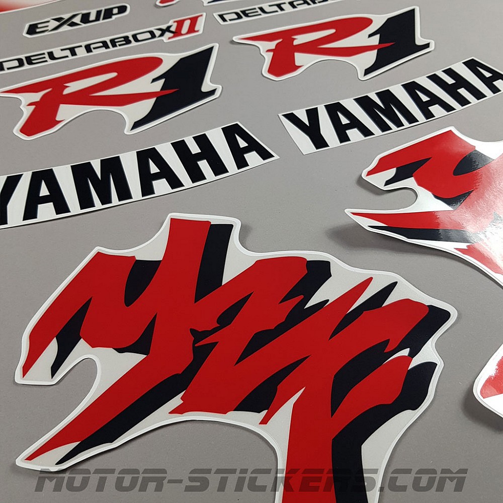 Yamaha YZF R1 1998 decals