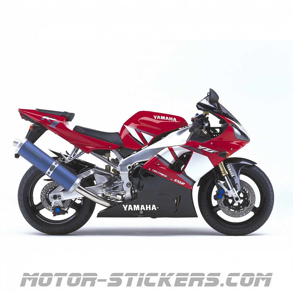 Yamaha YZF R1 2001 decals