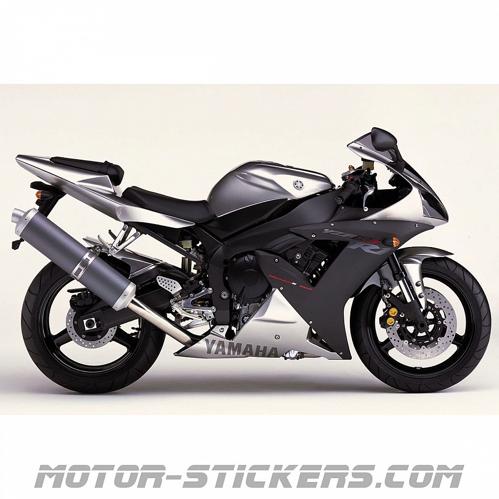 Yamaha YZF R1 2002 autocollants
