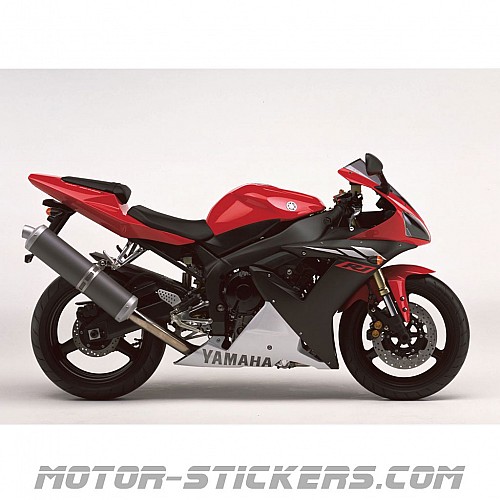 Yamaha YZF R1 2003 decals
