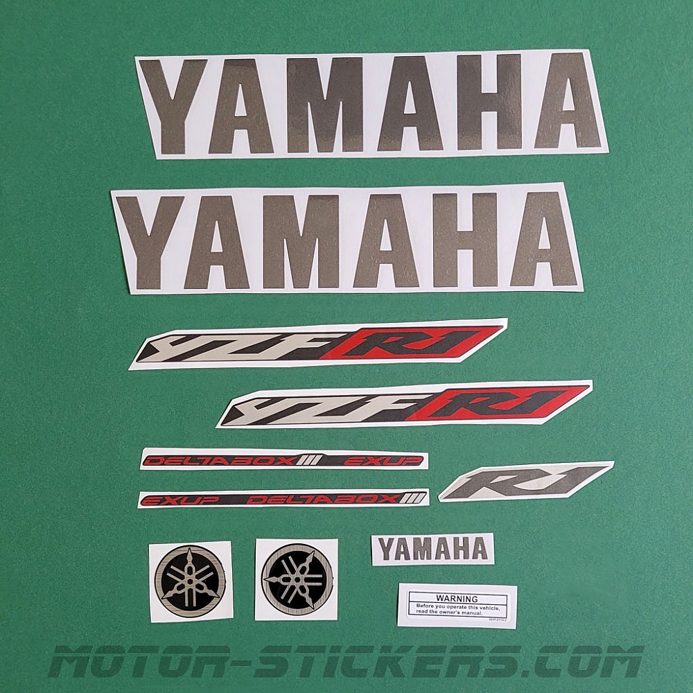 Yamaha YZF R1 2003 decals